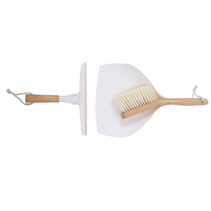 Kit Escova De Bambu E Rodo De Pia Off-white - Oikos Off White U | Leroy ...