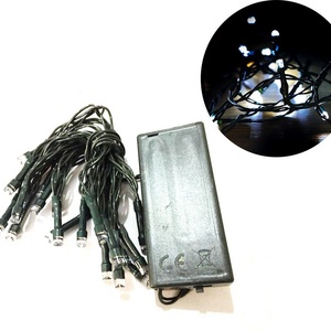 Kit Fio Led Pilha 20 Lâmpadas Sem Pisca 1,10m 2 Unidades | Leroy Merlin