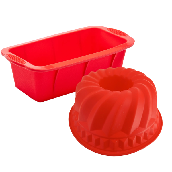 Kit Forma De Bolo De Silicone E Torta Retangular | Leroy Merlin