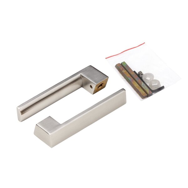 Kit Maçaneta Beethoven Inox Escovada Pado | Leroy Merlin