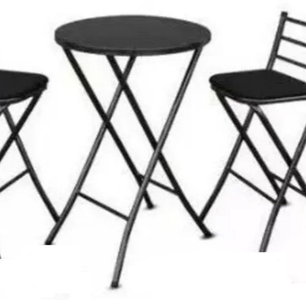 Kit Mesa Alta Bistrô Bar E 2 Banquetas Dobráveis | Leroy Merlin