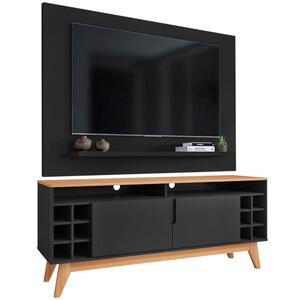Kit Painel Tv 50 Polegadas 088163 E Rack Com Adega 011077 Dcasa | Leroy ...