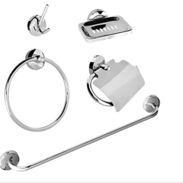 Kit Para Banheiro Com 5 Peças Fit Blukit 291201 | Leroy Merlin