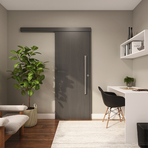 Kit Porta MDF|HDF de Correr Direito|Esquerdo Italy 210x82cm Sarrafeada ...