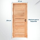 Kit Porta Pronta Maciça De Eucalipto 214cmx87cm Comercial Clean ...