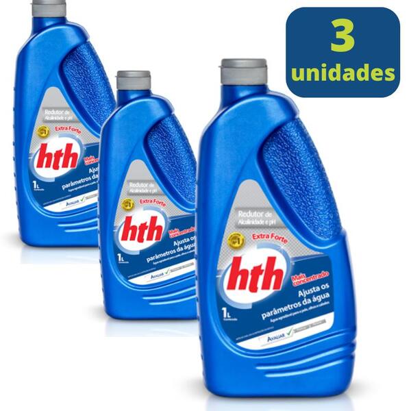 Kit Redutor De Ph Extra Forte 3 Litros Hth | Leroy Merlin