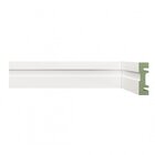 Kit Rodapé De Mdf 10 Barras Frisadas De 5cmx2,40m Rende 24m Branco ...