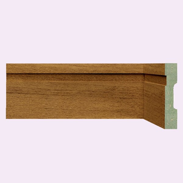 Kit Rodapé De Mdf 30 Barras Frisadas De 10cmx2,40m Rende 72 Metros ...