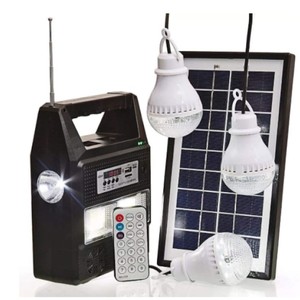 Kit Sistema De Iluminacao Solar Gd Plus Gd-8216 | Black Friday Leroy Merlin