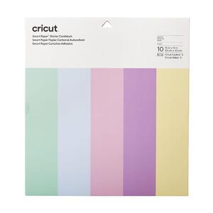 Kit Smart Papel Cartolina Cores Pastéis - Cricut - 33x33cm - 10 Folhas ...