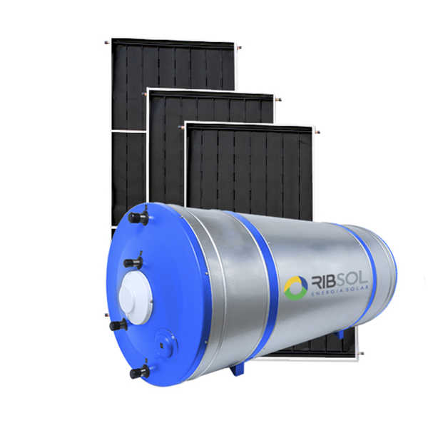 Kit Solar Boiler 400l Sem Resistência 2 Placas 2x1 Aço Inox | Leroy Merlin