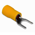 Kit Terminal Pré-isolado Sv Forquilha 6,5mm | Cabo 4 E 6mm² | Amarelo ...