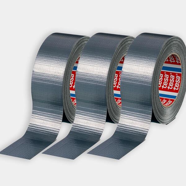 Kit X3 Fita Silver Tape Tesa Multiuso 50mm X 50m | Leroy Merlin