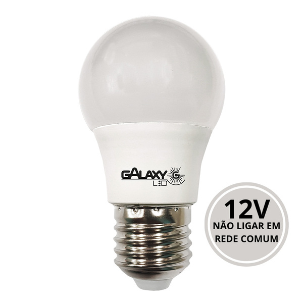 Lâmpada 12v A50 Bulbo E27 Led 3w 6500k | Leroy Merlin