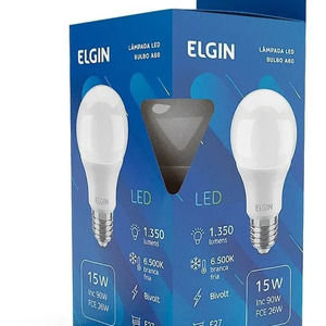 Lampada Bulbo 15w Branco Frio Elgin | Leroy Merlin