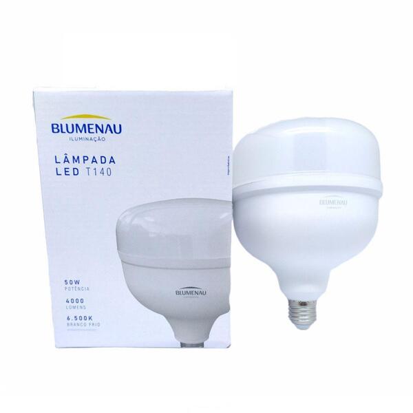 Lâmpada Led 50w Bivolt 4000 Lumens 6500k Blumenau Branco | Leroy Merlin