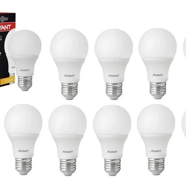 Lampada Led Bulbo Pera 9w E27 Branca Quente 3000k | Leroy Merlin
