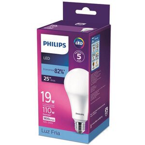 Lâmpada Led Bulbo Philips 19w 1800lm A75 929002003192 E27 Branco Frio ...