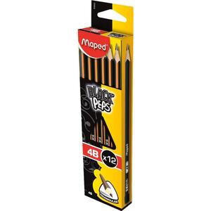 Lapis Preto Tecnico Black Peps 4b | Leroy Merlin