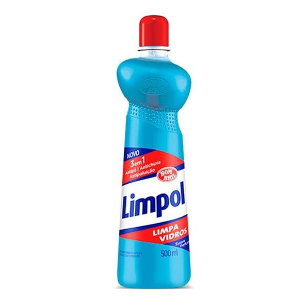 Limpa Vidros Limpol Squeeze 500ml Embalagem Com 12 Unidades | Leroy Merlin