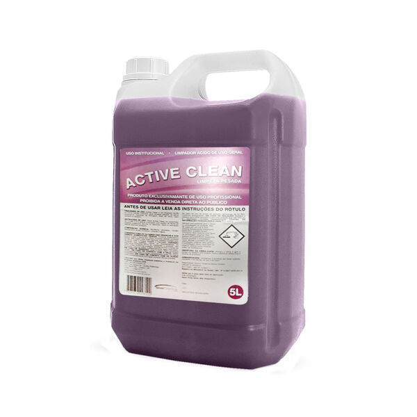 Limpador Ácido Active Clean 5 Litros Silver | Leroy Merlin
