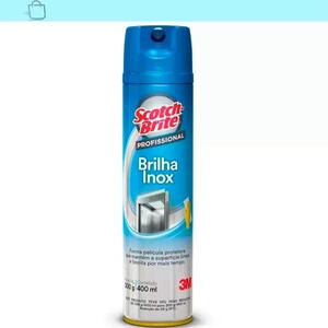 Limpador Spray Brilha Inox Scotch Brite 300g 3m | Leroy Merlin