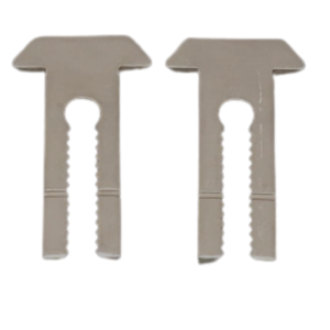 Lingueta Inox 50mm Para Concha Janela Vitro Porta Aluminio Kit 2un ...