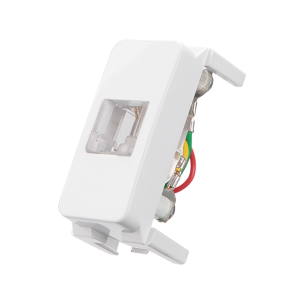 Linha B3 Tomada Telefone Rj11 4 Fios Branco 19414 | Leroy Merlin