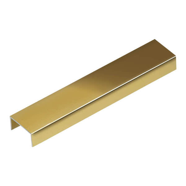 Listelo U Alumínio Luxor Premium 20mmx10mmx3m - Viscardi - Dourado ...