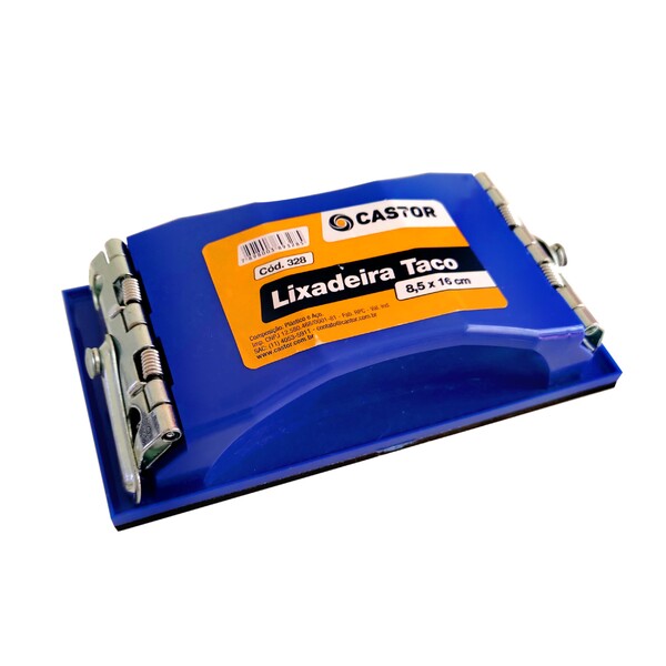 Lixadeira Taco Manual Suporte P/ Lixa 8,5 X 16cm Castor | Leroy Merlin