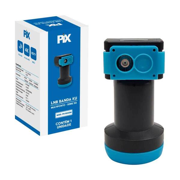 Lnb Multiponto Banda Ku Universal Para Antenas - Filtro 5g | Leroy Merlin