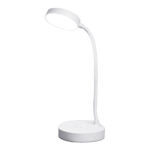 Luminária de Mesa LED Circle Branco USB Inspire | Leroy Merlin