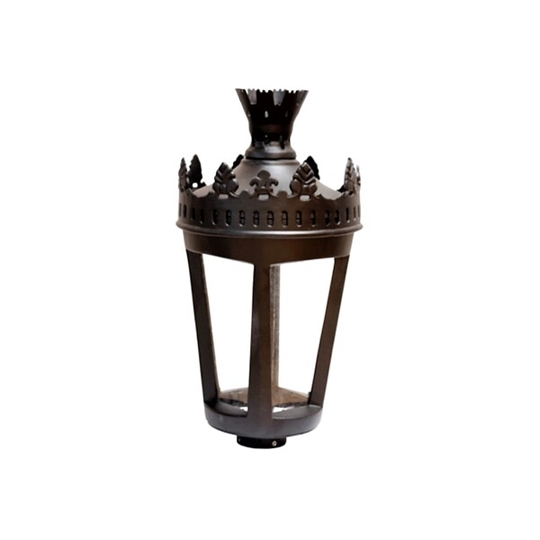 Luminária De Poste Colonial Jardim Ouro Preto Led E Alumínio | Leroy Merlin