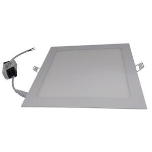 Luminária Led Plafon Embutir Espaçolux Quadrada Luz Amarela 18w 3.000k ...