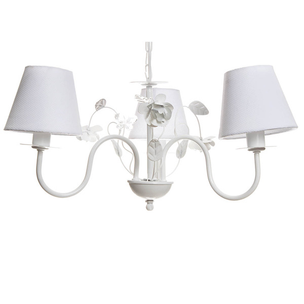 Lustre 3l Floral Branco Quarto Bebê Infantil | Leroy Merlin