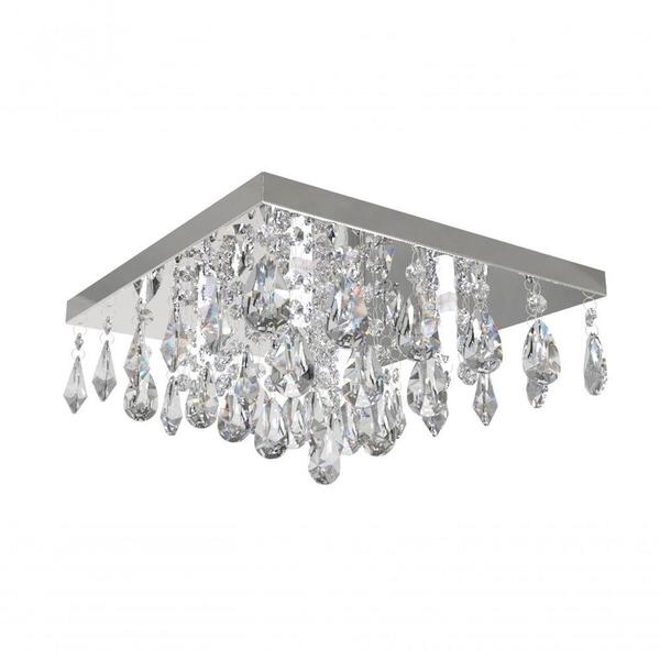 Lustre De Cristal Legitimo 32cm Hall De Entrada Ático | Leroy Merlin