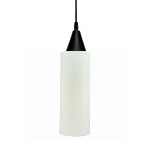 Lustre Pendente E27 Anne Vidro Leitoso 40w Cabo Ajustável 220/110v ...