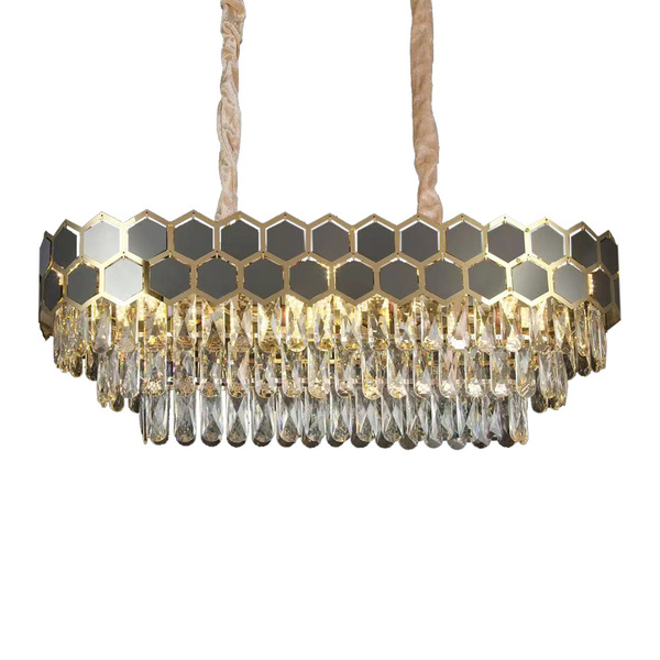 Lustre Pendente Nitrolux Ltr-019 Dourado E14 Bivolt | Leroy Merlin