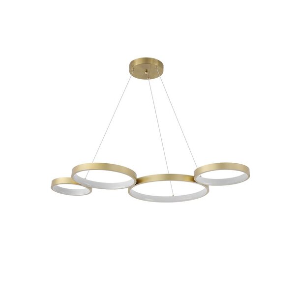 Lustre Pendente Nordecor Cler 2146 Bronze Led Bivolt | Leroy Merlin