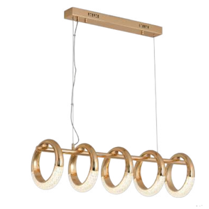 Lustre Pendente Skylight Diamond 3098 Rose Gold Led Bivolt | Leroy Merlin