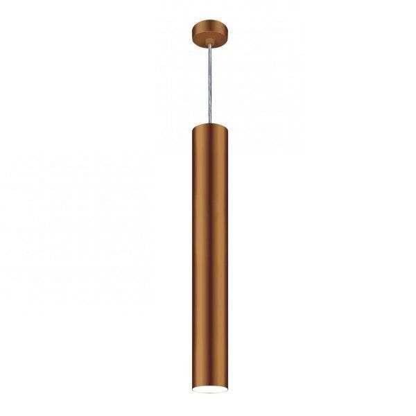 Lustre Pendente Viena Tubo 60cm Woods Cobre/fosco Cobre Fosco | Leroy ...