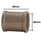 Luva Pvc 25mm Soldável Conexão Encanamento | Akato | Kit 06 Un | Leroy ...