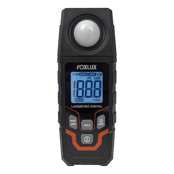 Luxímetro Digital Profissional Foxlux Medidor De Luz | Leroy Merlin