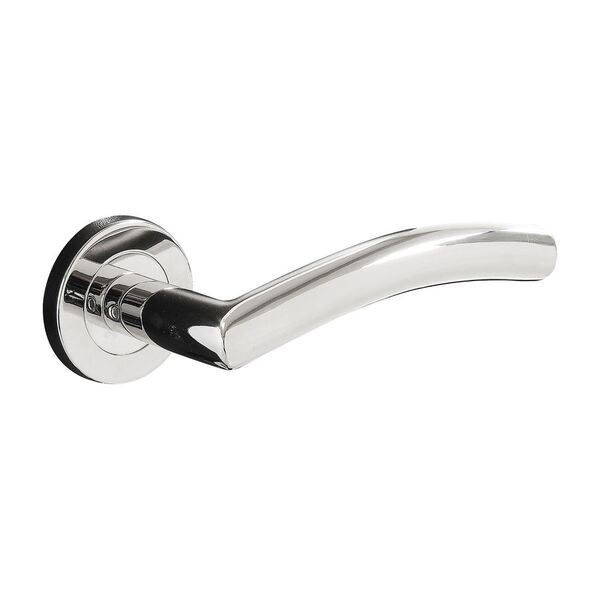 Maçaneta Para Fechadura Com Lingueta Compativel Porta De Madeira - Inox ...