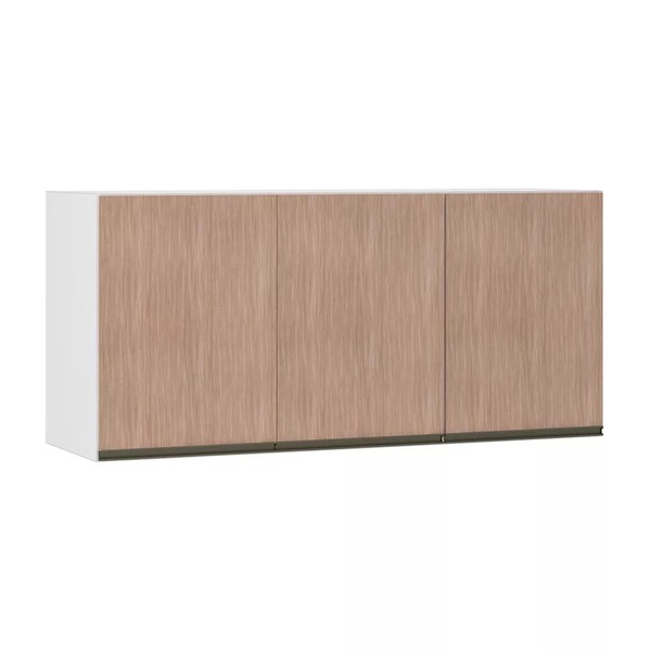 Maleiro Ponte Aérea 3 Portas 145 Cm Prime Luciane Móveis - Branco Ff ...