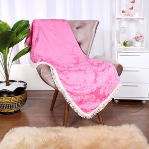 Manta Tricot Rose/natural | Leroy Merlin