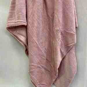 Manta Microfibra Lisa - Rosê | Leroy Merlin