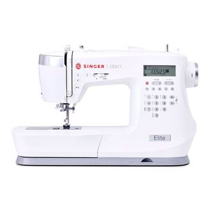 Máquina de Costura Singer CE677 200 Pontos Branco Bivolt 230254123 ...