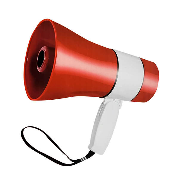 Megafone Portátil Recarregável Com Sirene Musical E Gravador | Leroy Merlin