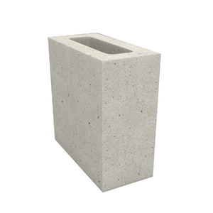 Meio Bloco 9x19x19cm Casa do Concreto | Leroy Merlin